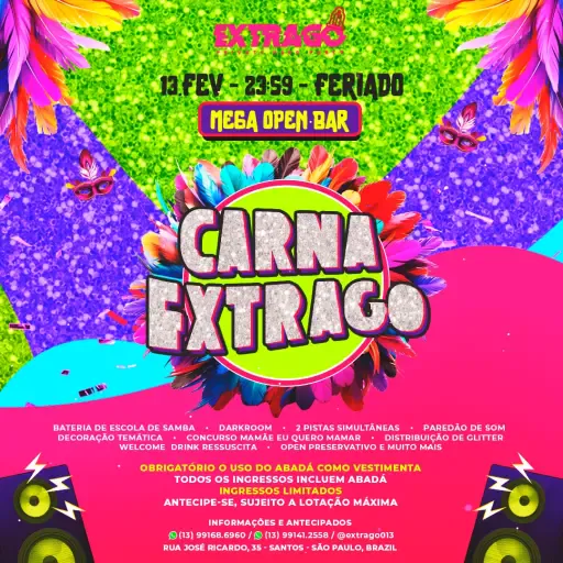 carnaEXTRAGO OPEN BAR - Articket