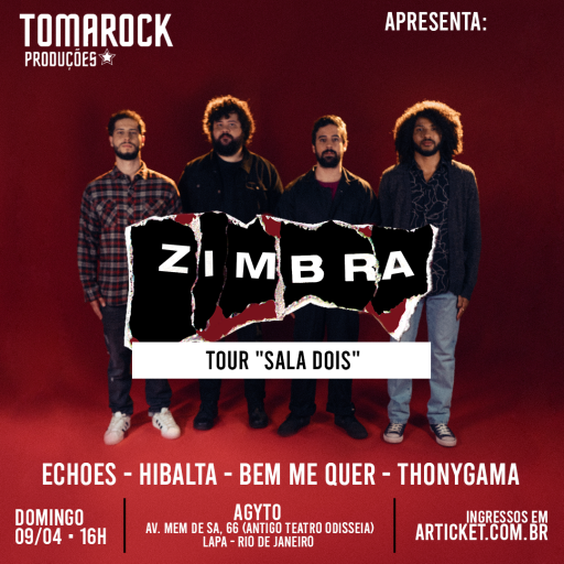 Zimbra no Rio de Janeiro - Articket