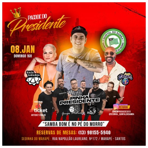 Pagode do Presidente “A Posse” - Articket