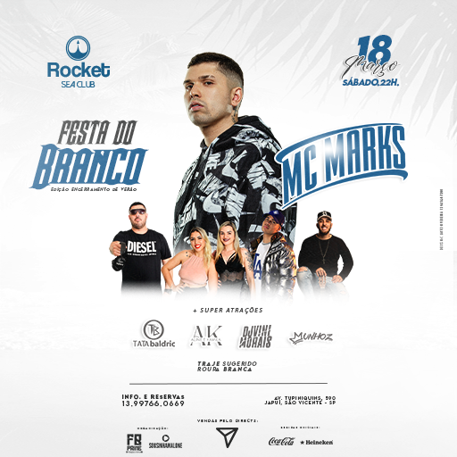 Festa do Branco Mc Marks - Articket