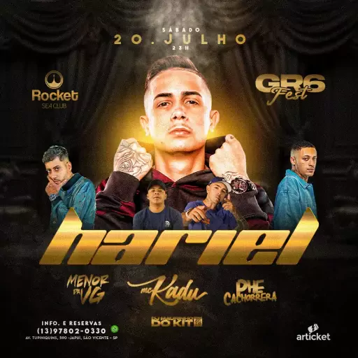 GR6 Fest - MC Hariel - Evento ON