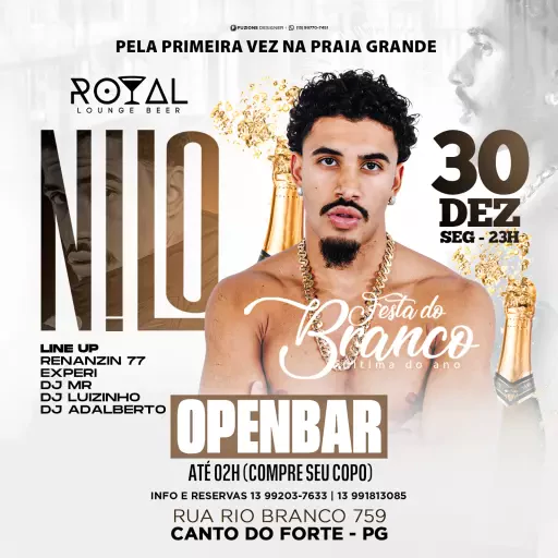 Mc Nilo - Festa do Branco - Articket
