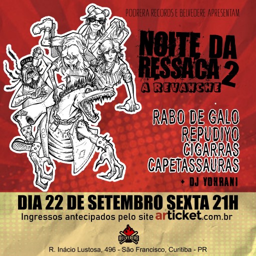 Noite da ressaca 2. A revanche. - Articket