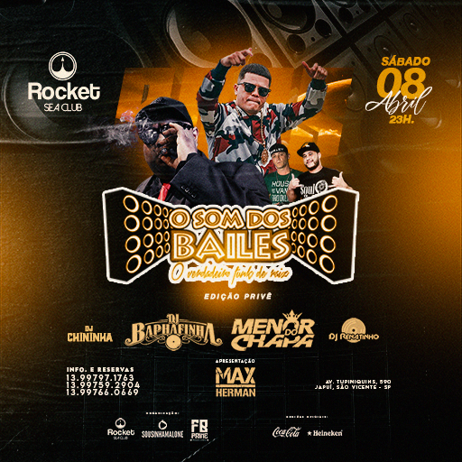 Som dos Bailes Rocket Sea Club - Articket