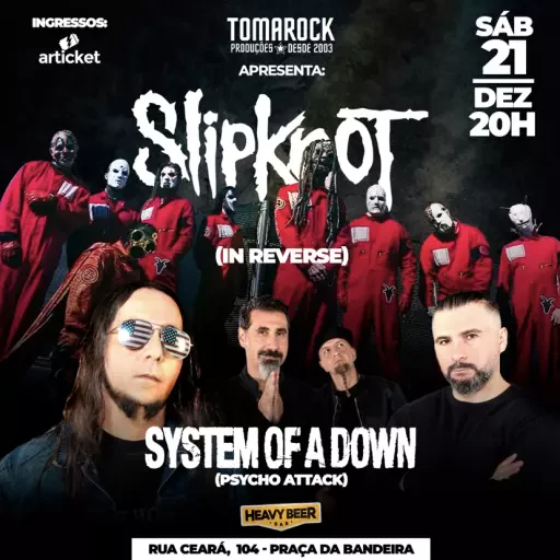 SLIPKNOT COVER + SOAD COVER - Articket