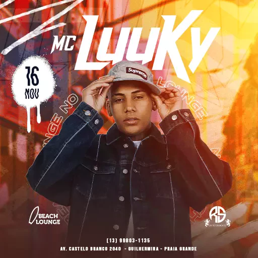 Mc Luuky em Praia Grande - Evento ON