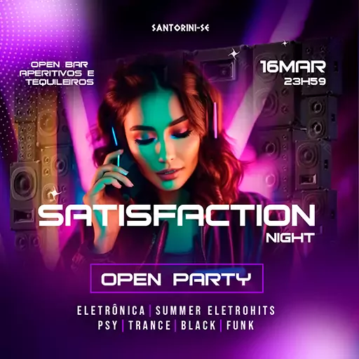SATISFACTION OPEN PARTY - Articket